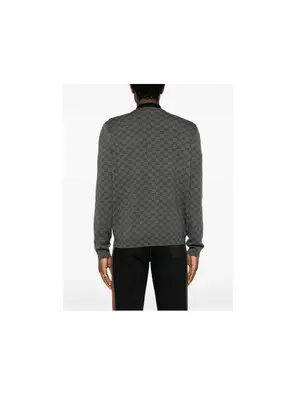 Gucci Wool And Silk Cardigan