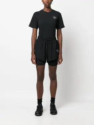 Adidas By Stella McCartney Logo T-shirt - Black