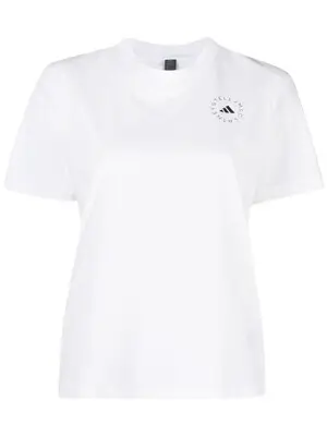 Adidas By Stella McCartney Logo T-shirt - White