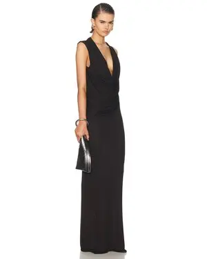 TOM FORD Laminated Printed Python Clutch
