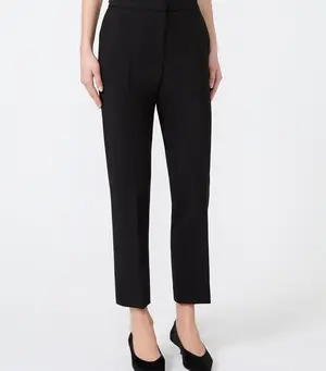 Max Mara Wool-blend Cropped Trousers