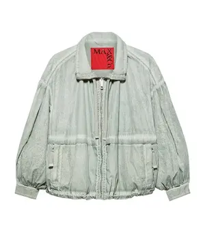Max & Co. Oversized Zip-up Jacket - Green