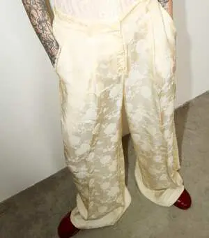 Max & Co. Floral Wide-leg Trousers