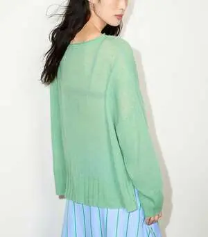 Max & Co. Wool-blend Boat-neck Sweater
