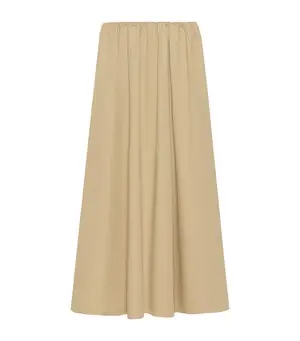 Max Mara Cotton A-line Skirt