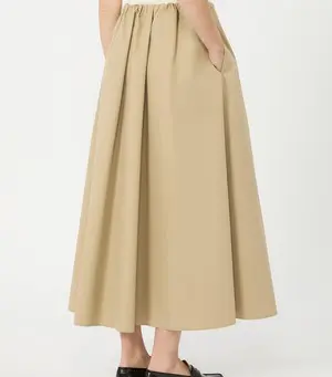 Max Mara Cotton A-line Skirt