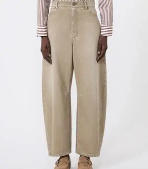 Max Mara Coloured Barrel Jeans