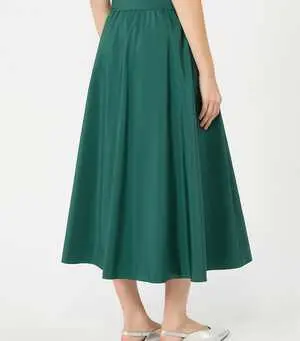 Max Mara Pleated Midi Skirt
