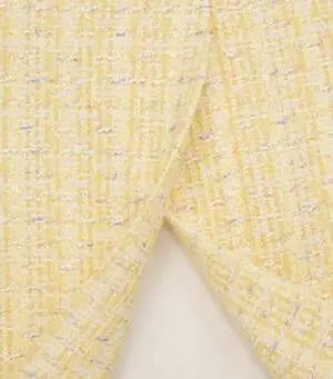 Alessandra Rich Sequined Tweed Midi Skirt