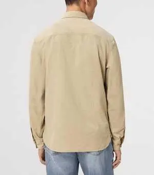 ALLSAINTS Cotton Corduroy Birchwood Shirt - Brown