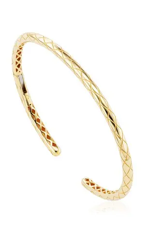 ORLY MARCEL 18k Yellow Bliss Thin Cuff - Gold