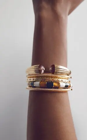 ORLY MARCEL 18k Yellow Gold Bliss Bangle