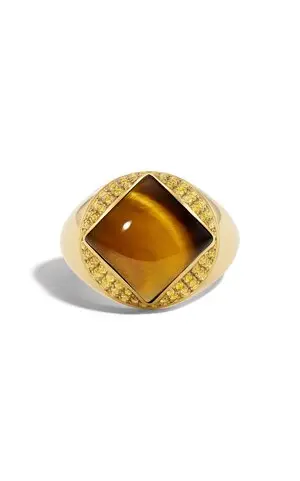 ORLY MARCEL 18k Yellow Gold Dome Cocktail Ring