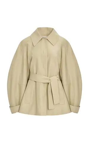 Source Unknown Roanna Cocoon Jacket - Brown