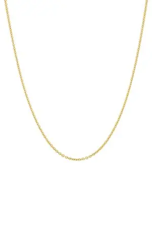 ORLY MARCEL 18k Yellow 18" Cable Chain - Gold