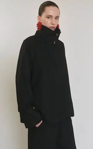Source Unknown Esme Storm-back Cotton Gabardine Jacket