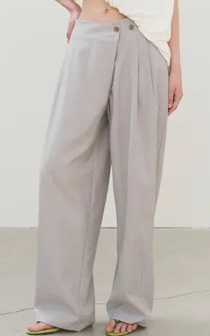 Source Unknown Navarra Overlap Waist Trousers