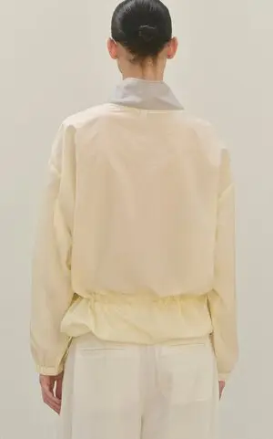 Source Unknown Callyn Zip Collar Shell Anorak