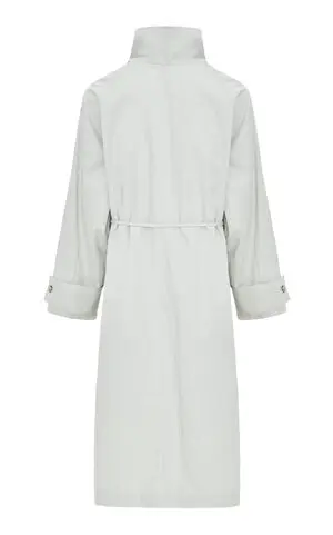 Source Unknown Cicero Funnel Neck Coat - Grey
