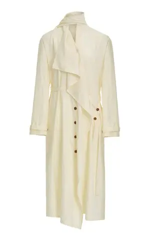 Source Unknown Nitra Scarf-lapel Coat