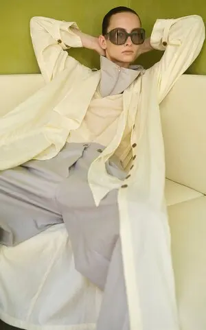 Source Unknown Nitra Scarf-lapel Coat