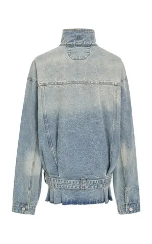 Source Unknown Zahara Denim Bomber Jacket