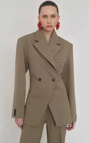 Source Unknown Nangy Cinched Blazer