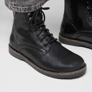 BIRKENSTOCK Bryson Lace-up Leather Boots