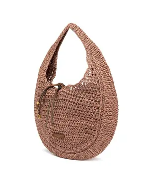 GIANNI CHIARINI Nefeli Woven Shoulder Bag