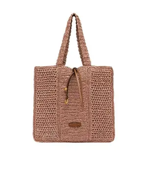 GIANNI CHIARINI Nefeli Crochet Shoulder Bag