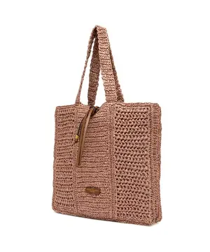 GIANNI CHIARINI Nefeli Crochet Shoulder Bag