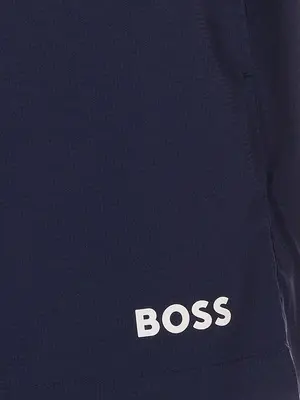 Hugo Boss Drawstring Swim Shorts With Letter Detail