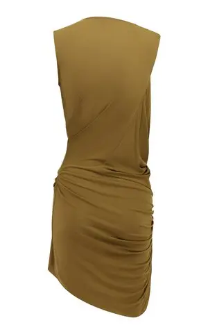Alex Perry Sleeveless Draped Mini Dress