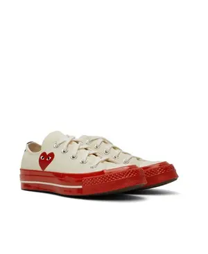 Play Comme Des Garcon Comme Des Garçons Play X Converse Low-cut Sneakers