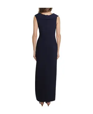 Ralph Lauren Sleeveless V-neck Maxi Dress - Black