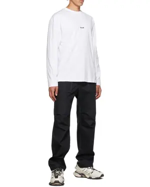 MSGM Logo Printed Crewneck T-shirt
