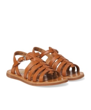 POM D'API Plagette Strap Leather Sandals
