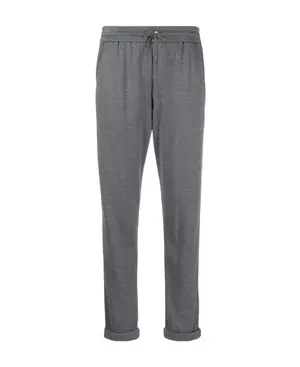 Brunello Cucinelli Tapered Track Pants - Gray