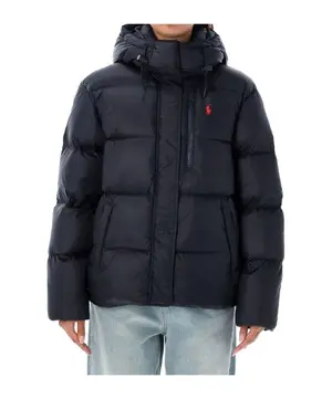 Polo Ralph Lauren Water-repellent Quilted Down Jacket - Navy