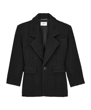 Saint Laurent Long-sleeved Casual Jacket - Black
