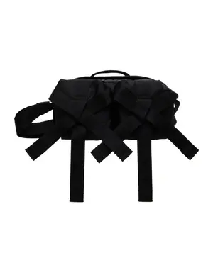 Simone Rocha Classic Bow Crossbody Bag - Black