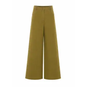 Max Mara Max Mara Wide Leg Trousers Green