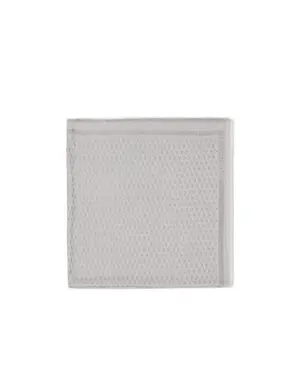 Emporio Armani Monogram Frayed Scarf - Gray