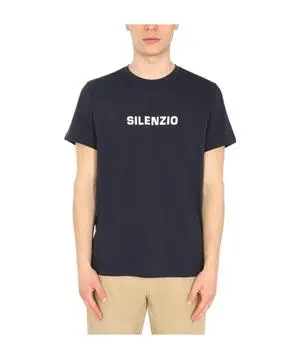 Aspesi Silenzio Logo Print T-shirt