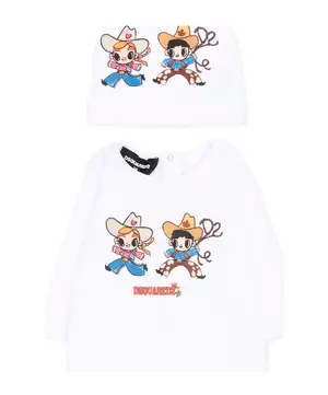 Dsquared2 Graphic-print Babygrow Set