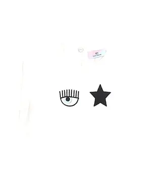 CHIARA FERRAGNI Logo Print Cotton T-shirt