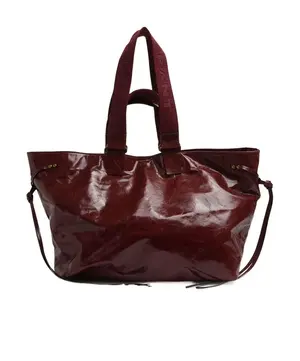 Isabel Marant Étoile Leather Tote Bag - Brown
