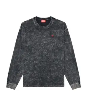 DIESEL® Long-sleeve T-shirt - Black