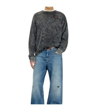 DIESEL® Long-sleeve T-shirt - Black