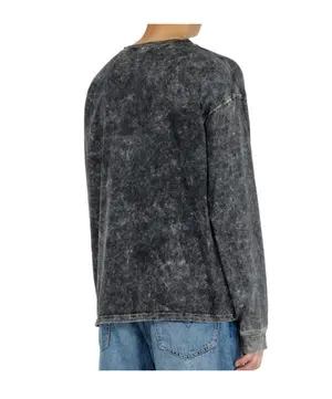 DIESEL® Long-sleeve T-shirt - Black